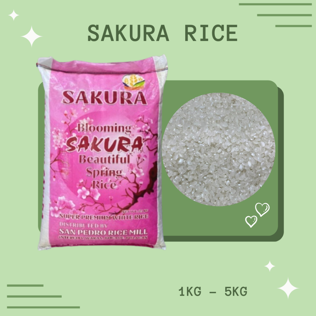 Sakura Japanese Rice (Sushi Rice) - 1KG to 5KG # | Lazada PH