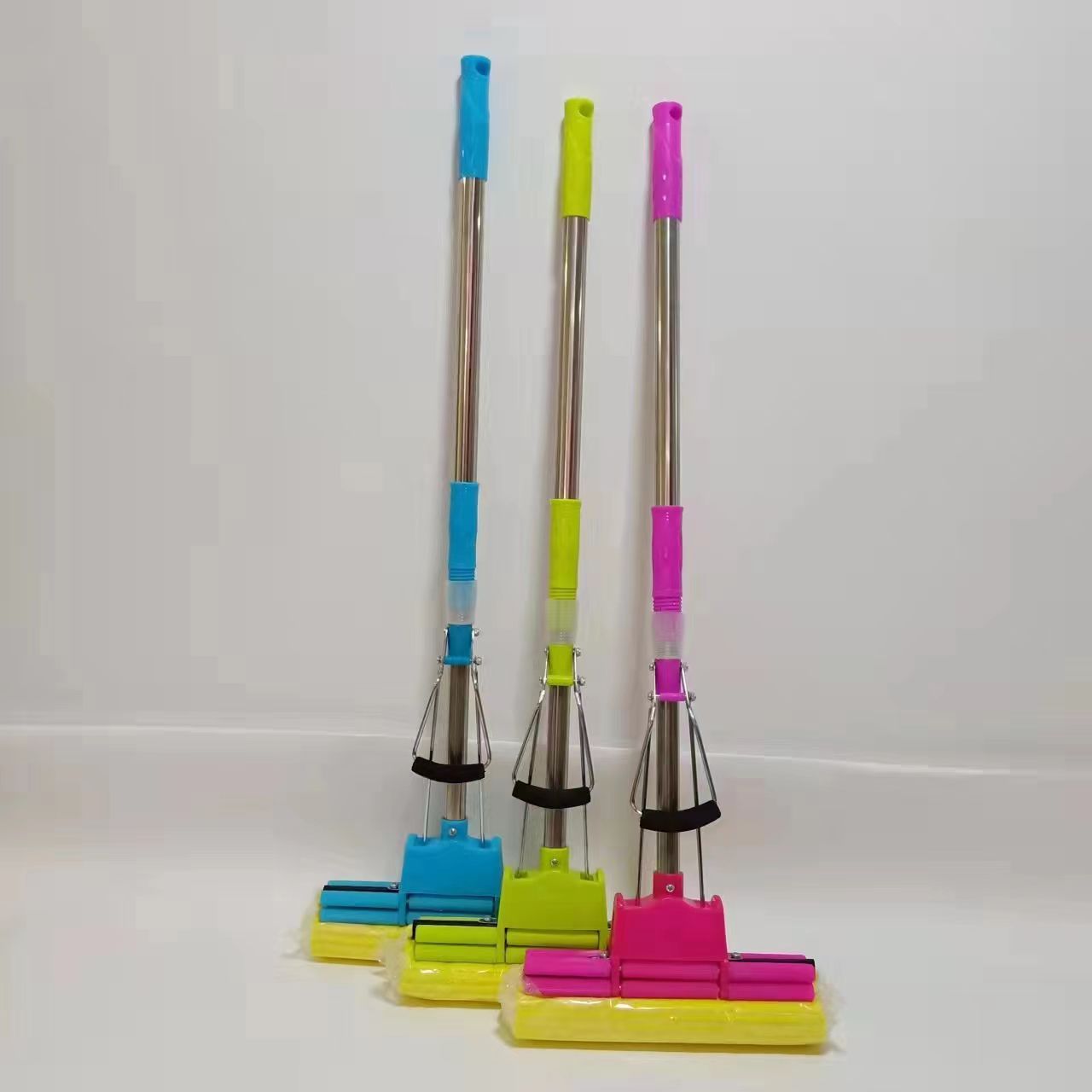Sponge mop with steel handle | Daraz.lk