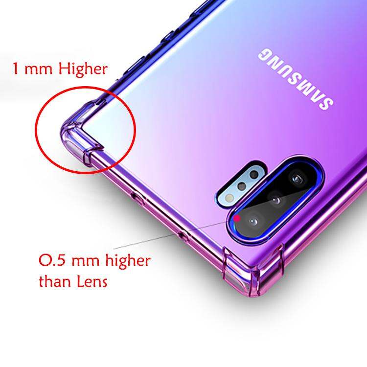 tzmar for Samsung Galaxy Note 10 Pro Rainbow Aurora Anti-Shock Case ...