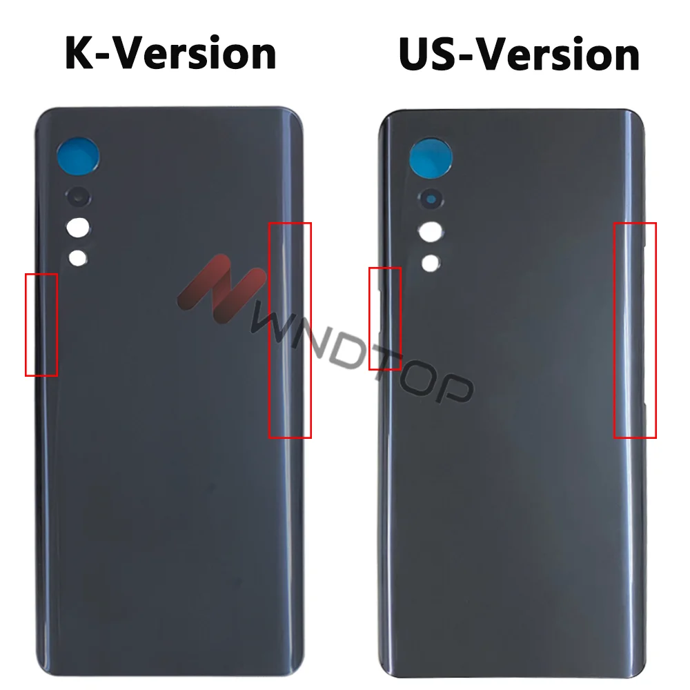 NEW 【Innovative design】NEW For LG Velvet 5G Battery Cover Door Rear ...