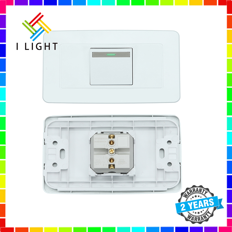 SWITCH OUTLET 1 GANG 2 GANG 3 GANG Power socket 1way 2way 3way switch ...