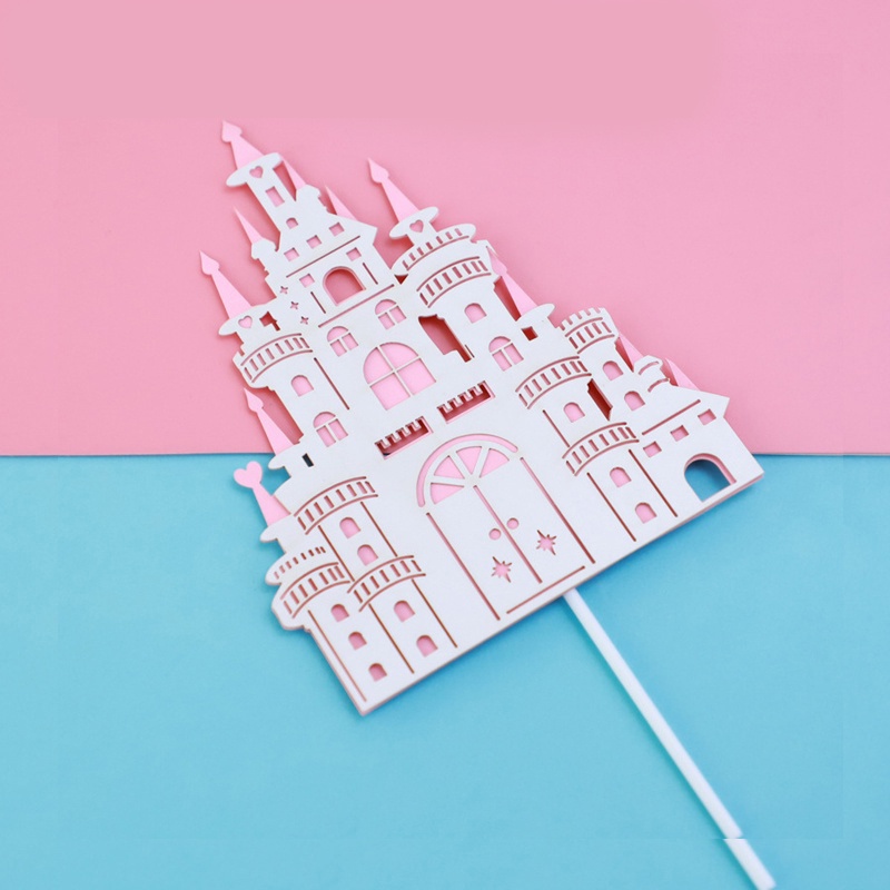 Princess Prince Castle Happy Birthday Decoration Home Dinner Baking ...
