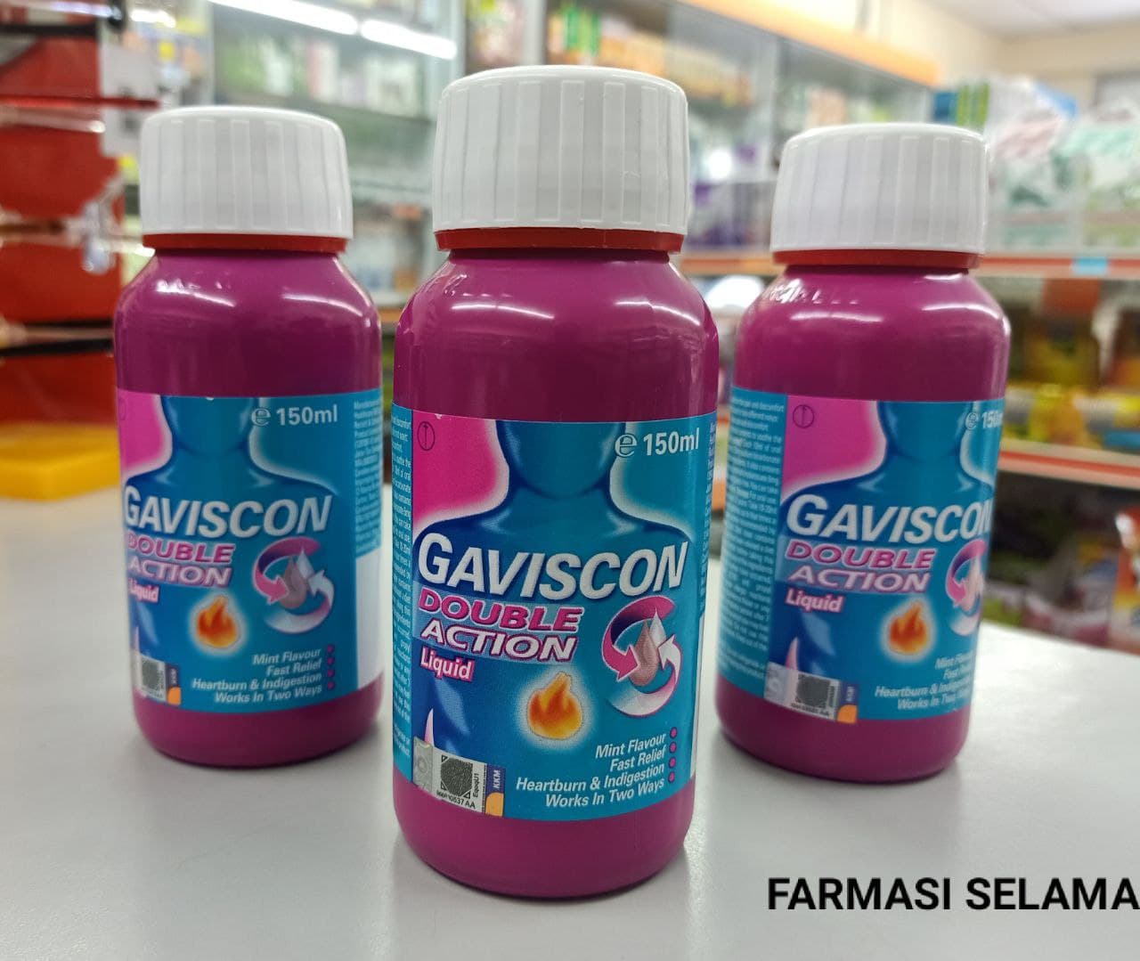 Gaviscon Bottle Double Action 150ml | Lazada
