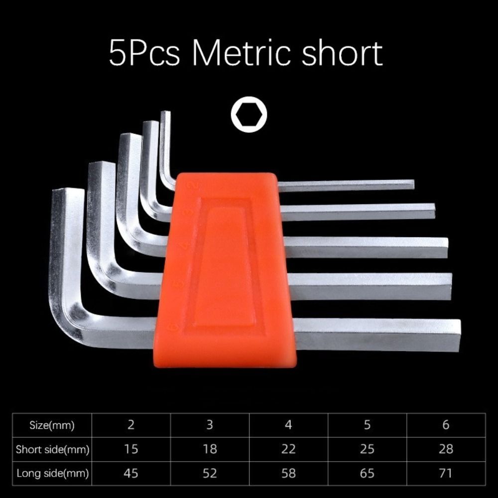5/8/11 Pcs Multi Tool Double-End Allen Wrench Metric Inch Allen Key Set ...