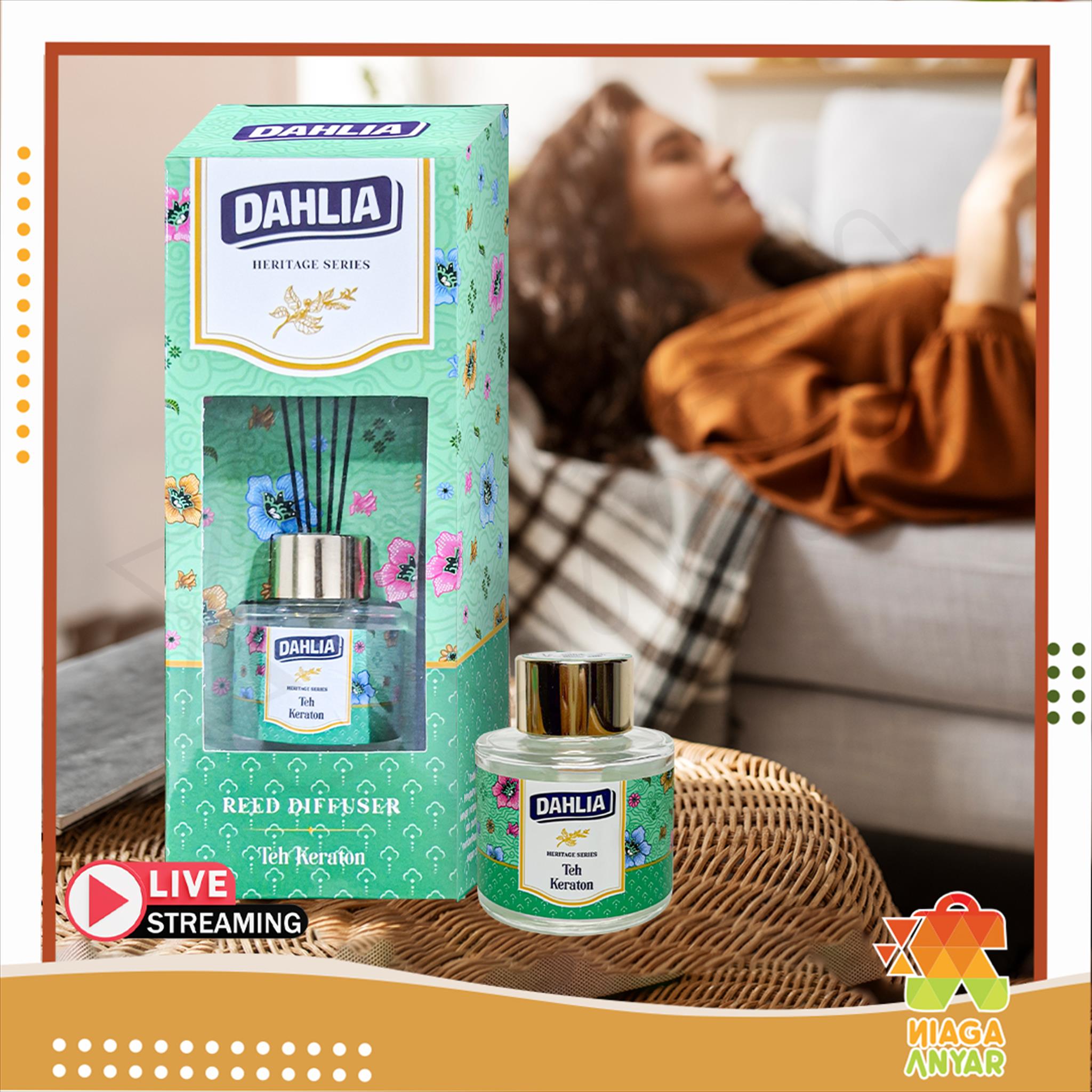 NA Dahlia Reed Diffuser Pengharum Ruangan Heritage Series / Teh Keraton ...