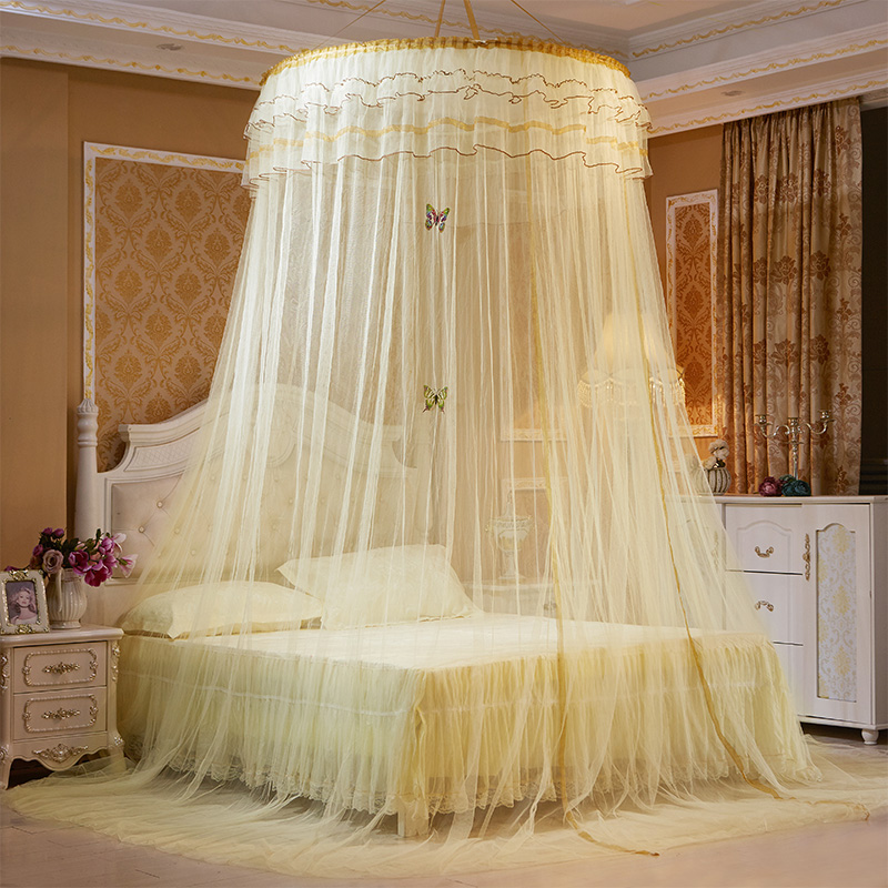 Peony imported Mew Bed Mosquito Net Dome Mosquito Tent Round Sleeping ...