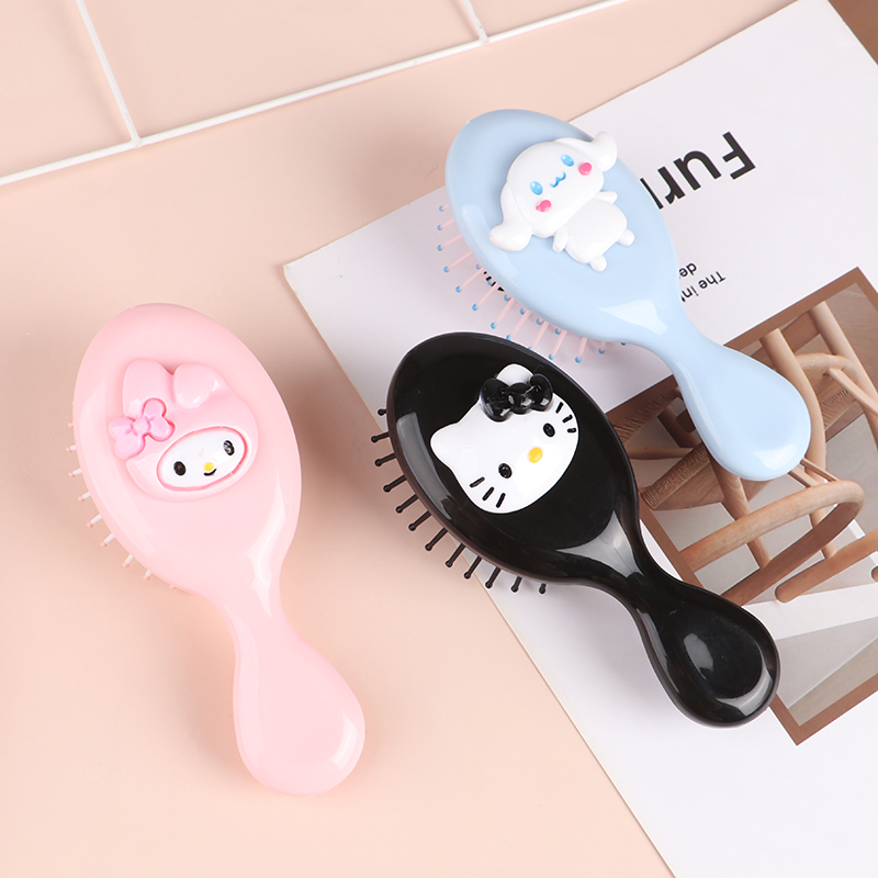 Kawaii Cartoon Anime Air Cushion Comb For Girls Cute Portable Airbag ...