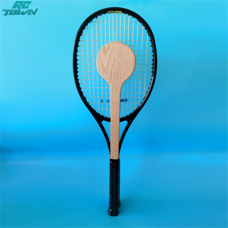 Wooden Tennis Pointer Racket Tennis Spoon Tennis Trainer Practice Tools ...