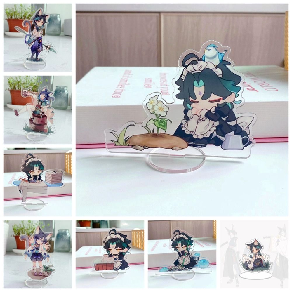 Hot Figures Maid Series Game Genshin Impact Acrylic Stand Acrylic Two ...