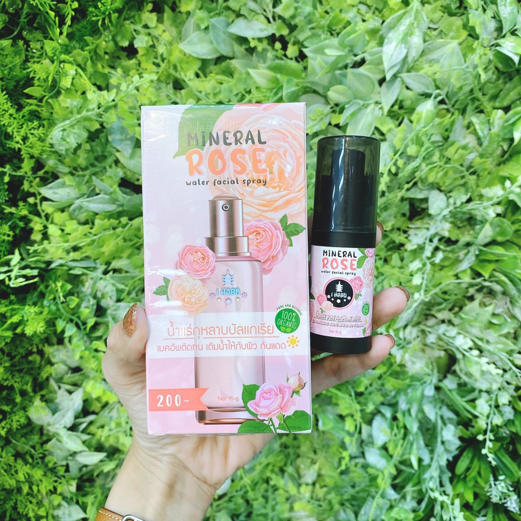 Xịt Khoáng Hoa Hồng Bulgaria Mineral Rose Water Facial Spray 15ml Thái ...