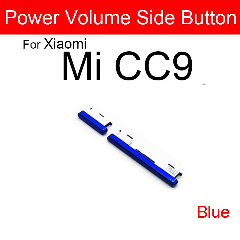 Power & Volume Side Button For Xiaomi Mi 9 9 SE Cc9 Cc9e 9T Pro A3 Volume Control & Power Switch ...