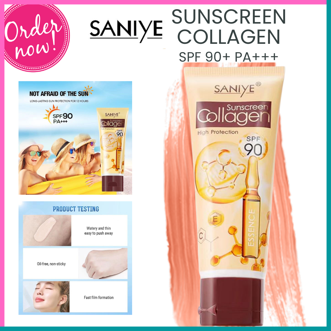 AUTHENTIC AND VERY EFFECTIVE SANIYE Sunscreen Collagen SPF90+ PA ...