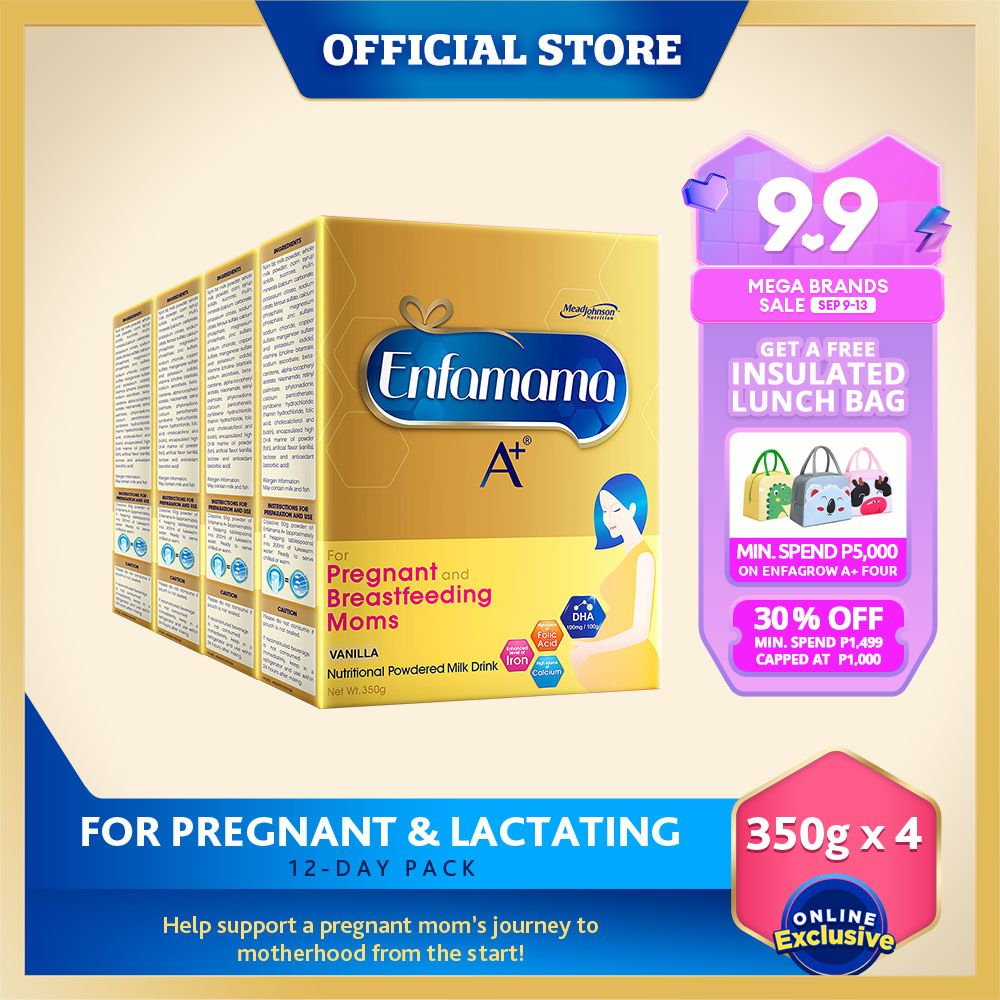 Enfamama A+ Vanilla Nutritional Powdered Drink for Pregnant and ...