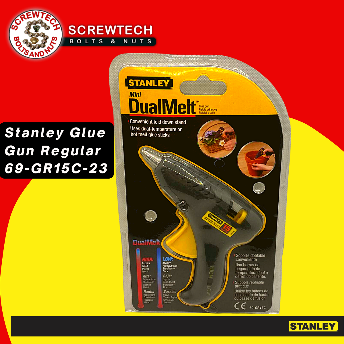 STANLEY® GR15 MINI DUALMELT™ GLUE GUN | Lazada PH
