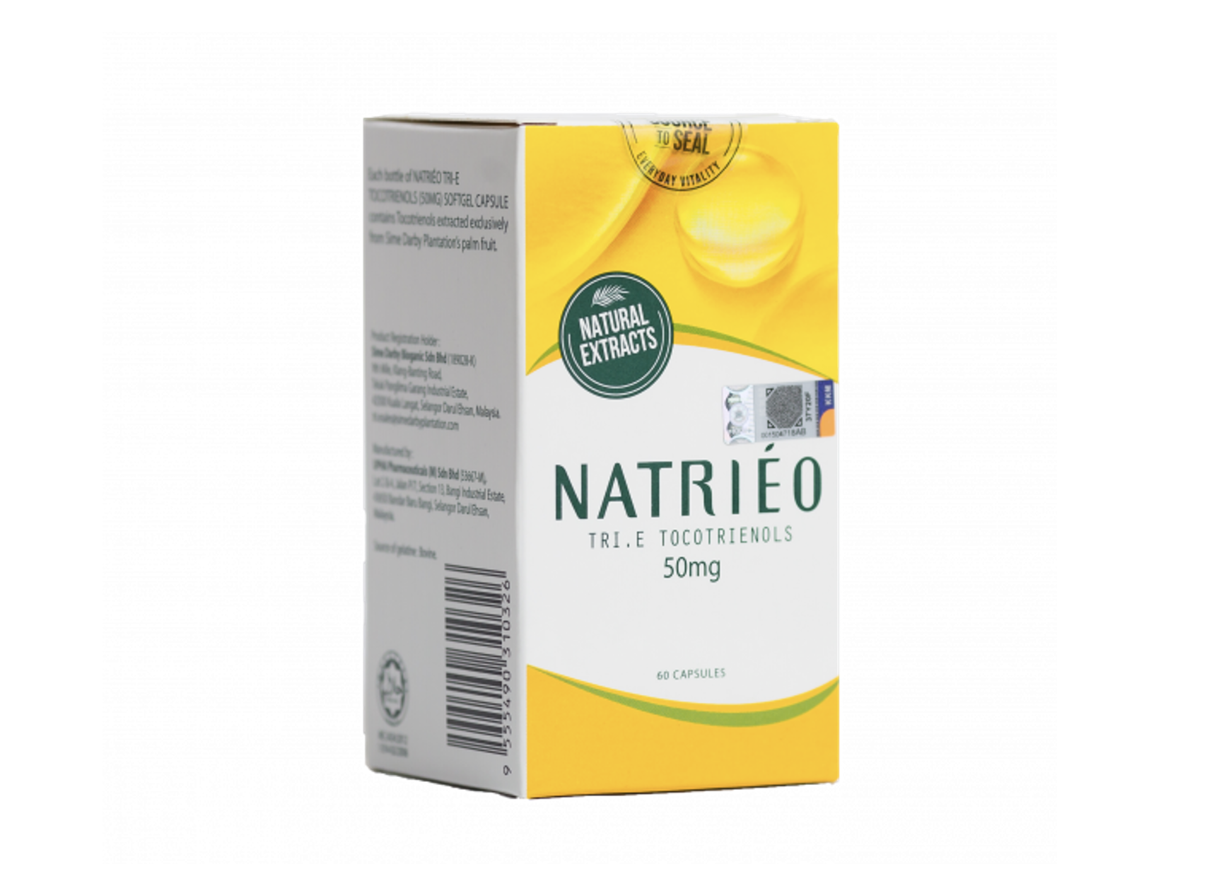 NATURAL EXTRACTS NATRIEO 50MG CAPS 60S EXP11/2026 | Lazada