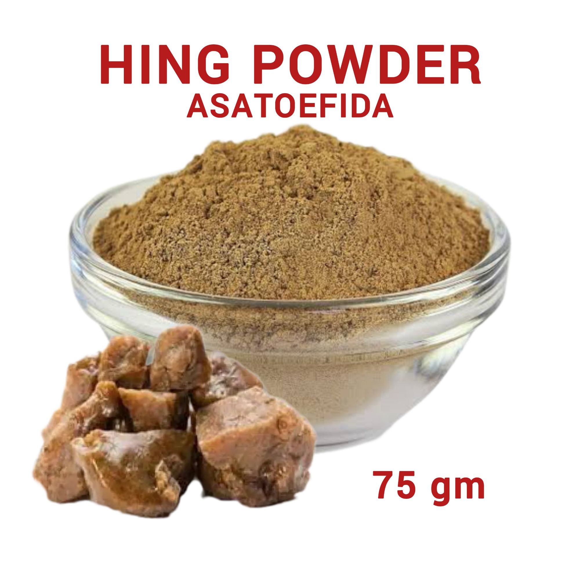 Hing Powder | Heng Powder | Asafoetida Powder | 75 gm. -Organic Family ...