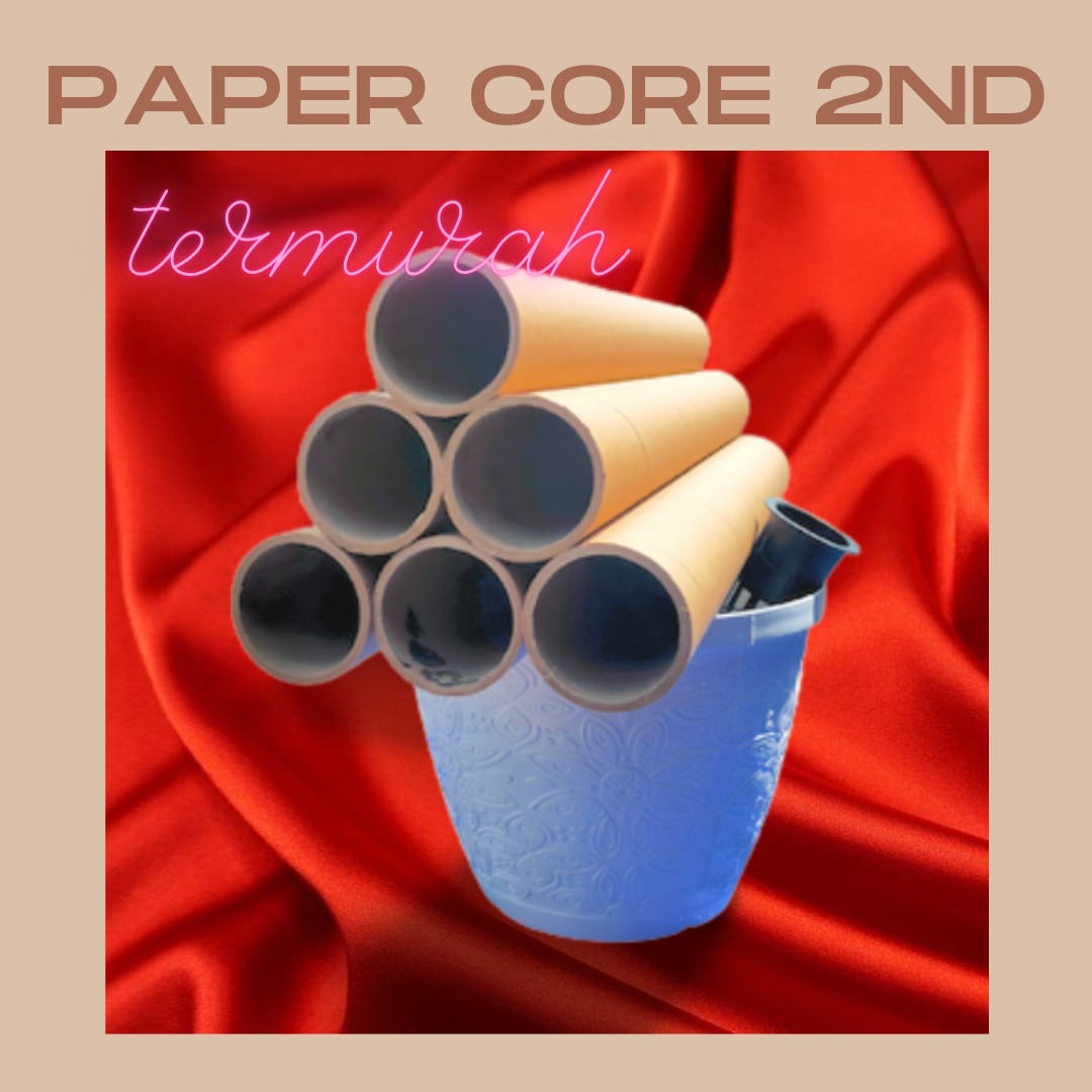 PAPER CORE TEBAL 50 52 cm Tabung Kertas Kardus Selongsong BOBIN CONES ...