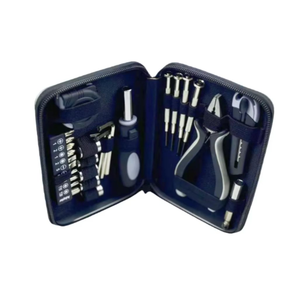 Tool Box 27 Pieces Metal Tool Kit Tin Box Tinplate Box Tool Box Set ...