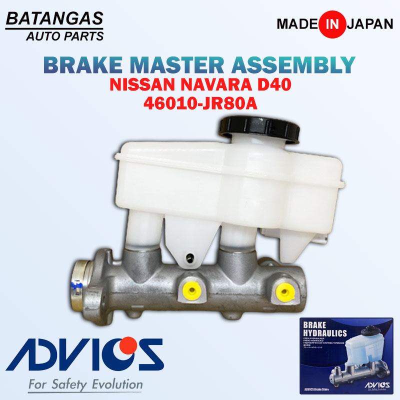 ADVICS BRAKE MASTER ASSEMBLY NISSAN NAVARA D40 2.5 (M/T) W/ ABS 46010 ...