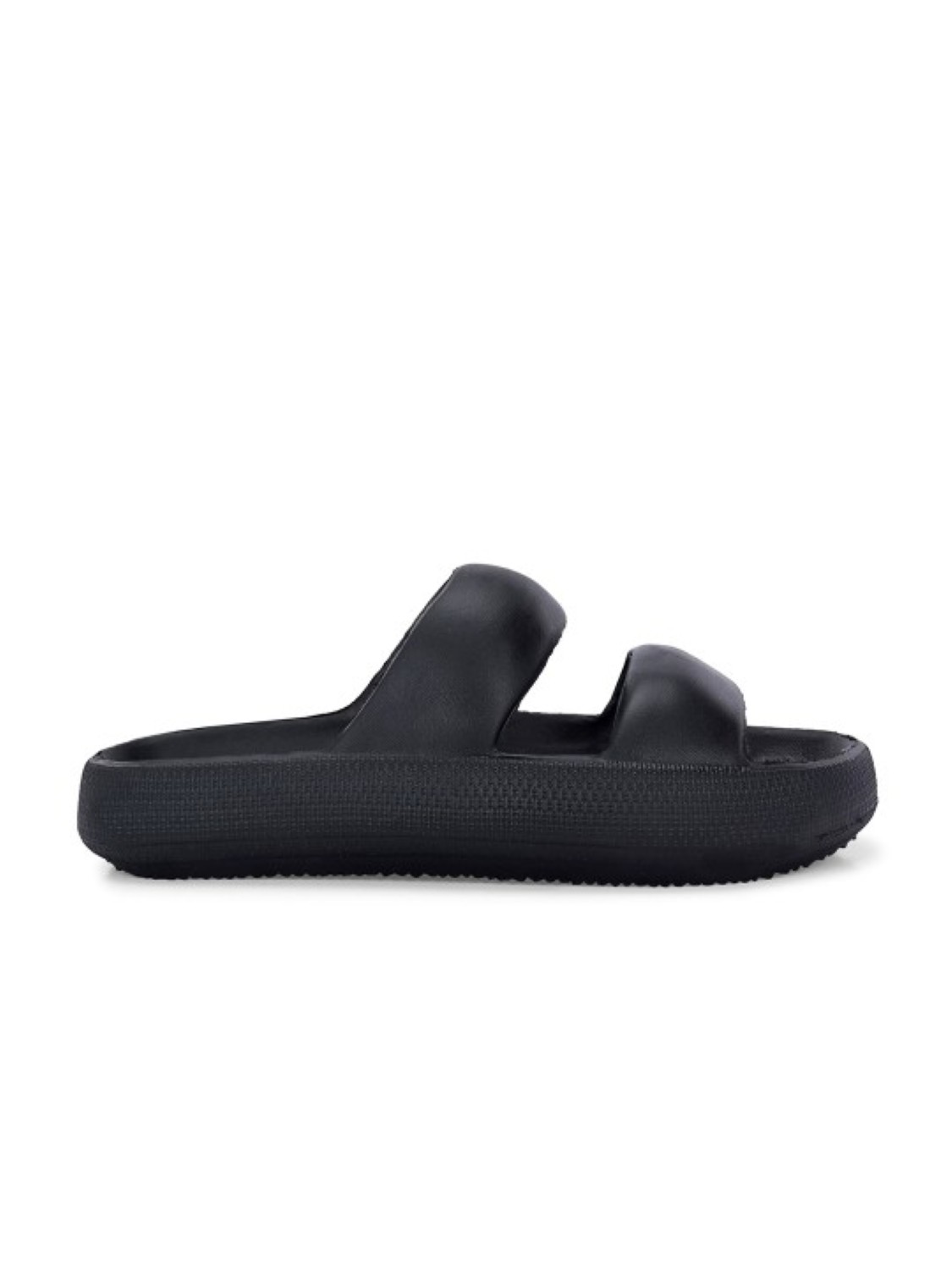 HRX By Hrithik Roshan Black Rubber Sliders For Men | Daraz.com.np