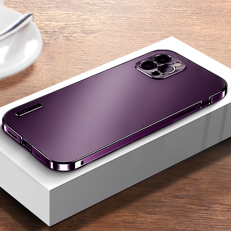 Metal Aluminium alloy Case for iPhone 15 14 13 12 11 Pro Max Full ...