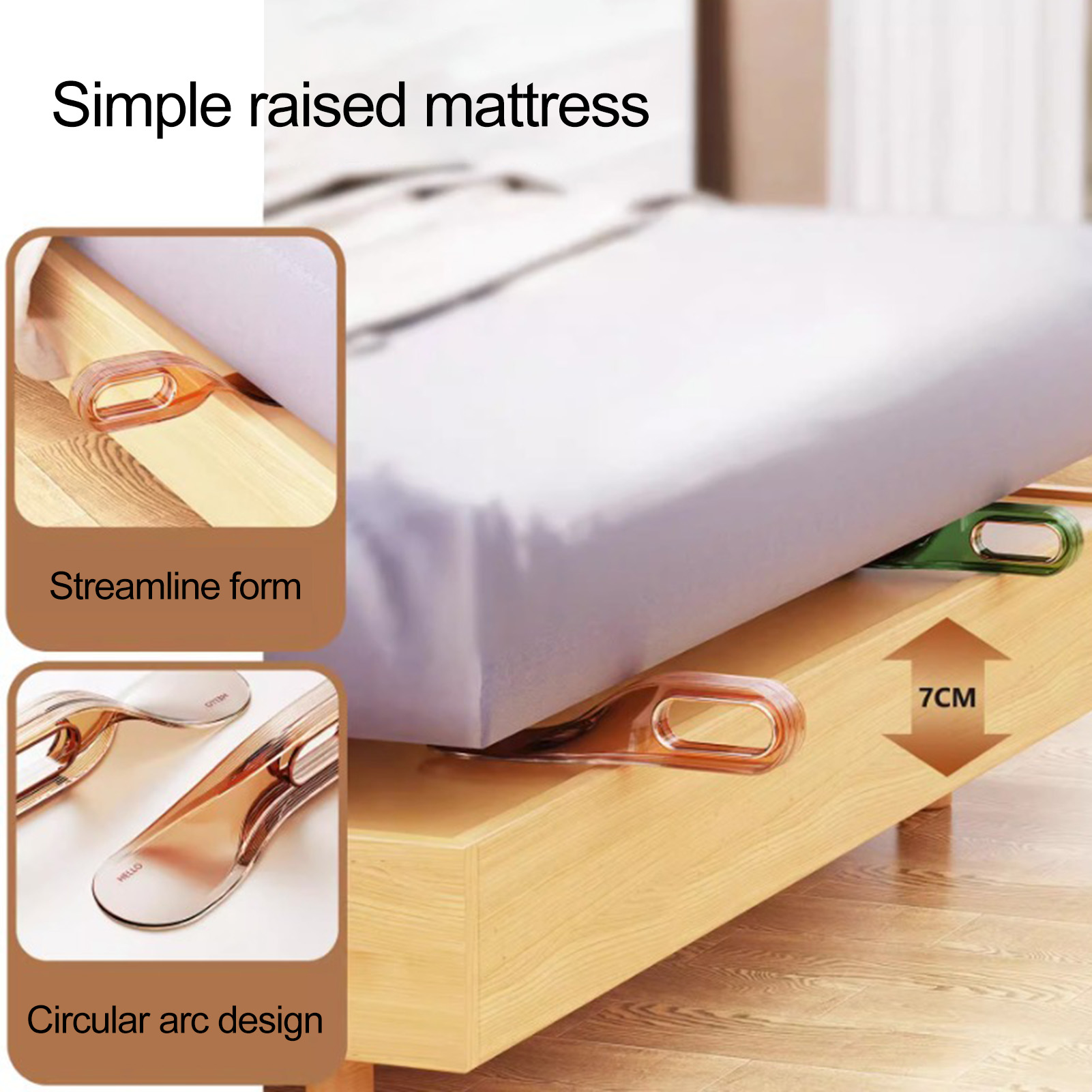 PENNYJ Bed Sheet Tuckers Easy Bed-making with Ergonomic Mattress Lifter ...