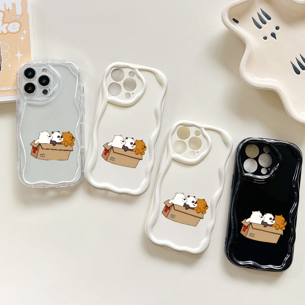 BILI for Realme C53 C51 Note 50 Narzo N53 Back Cover Carton Bears ...