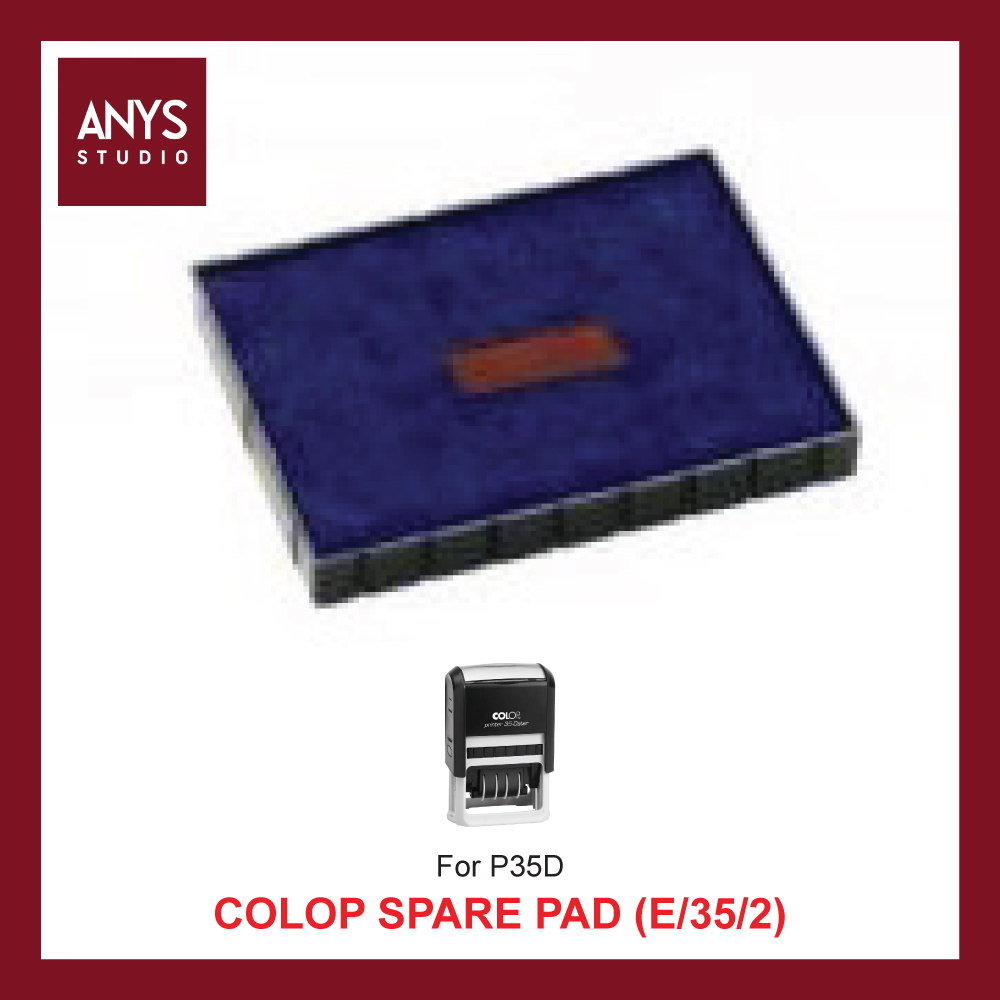 COLOP SPARE PAD E/35/2 (FOR STAMP CODE P35D) | Lazada