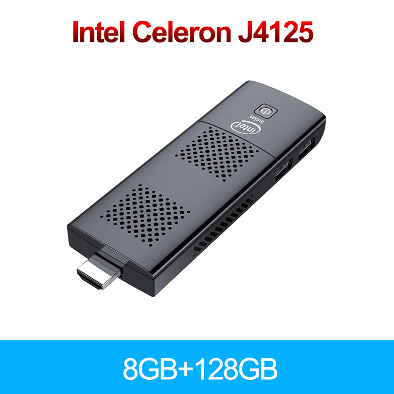 M1K Intel Mini PC Stick Quad-Core Intel Celeron J4125 N4100 Windows 10 ...