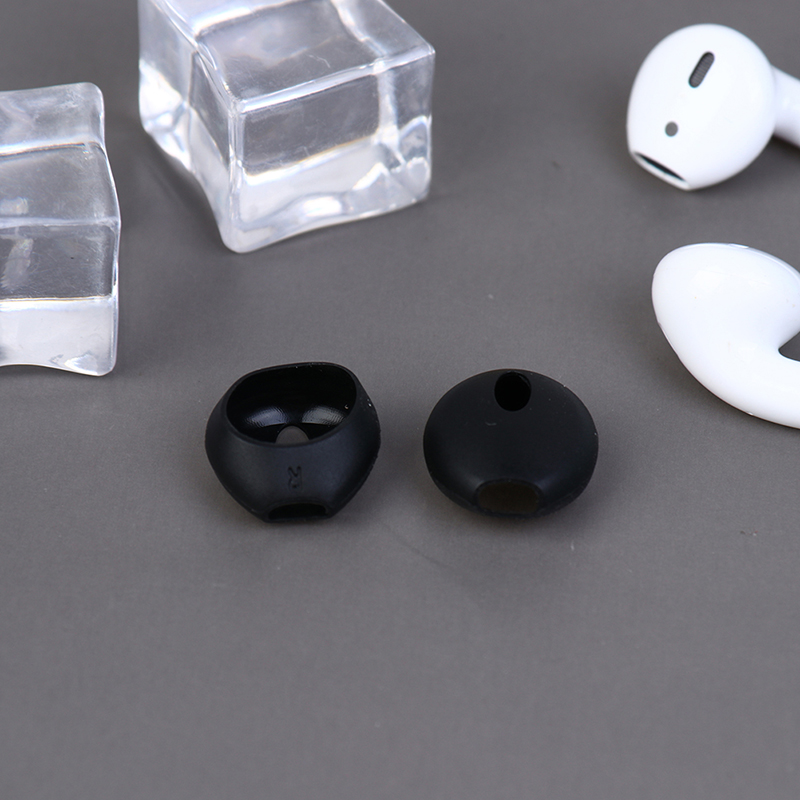 5 Pair Universal Earphone Case Cover Silicone Anti Slip Rubber Soft ...