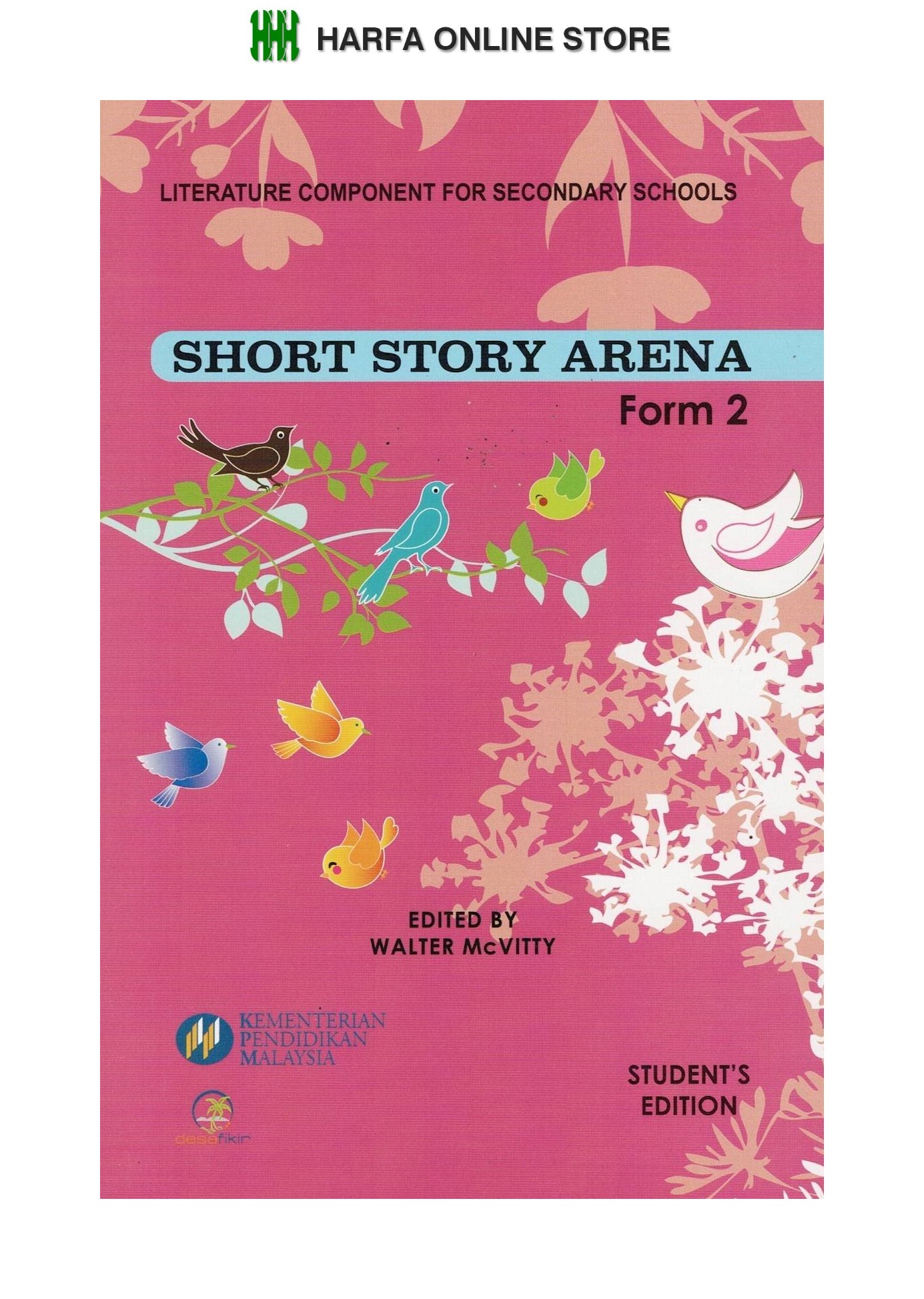 Buku Teks Short Story Arena Form 2 Text Book (English Literature) KSSM ...