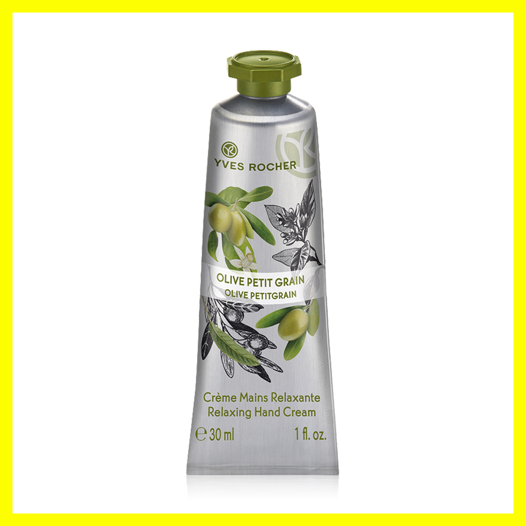 Yves Rocher Relaxing Hand Cream Olive Lemongrass 30ml - KONNIE&COCO ...