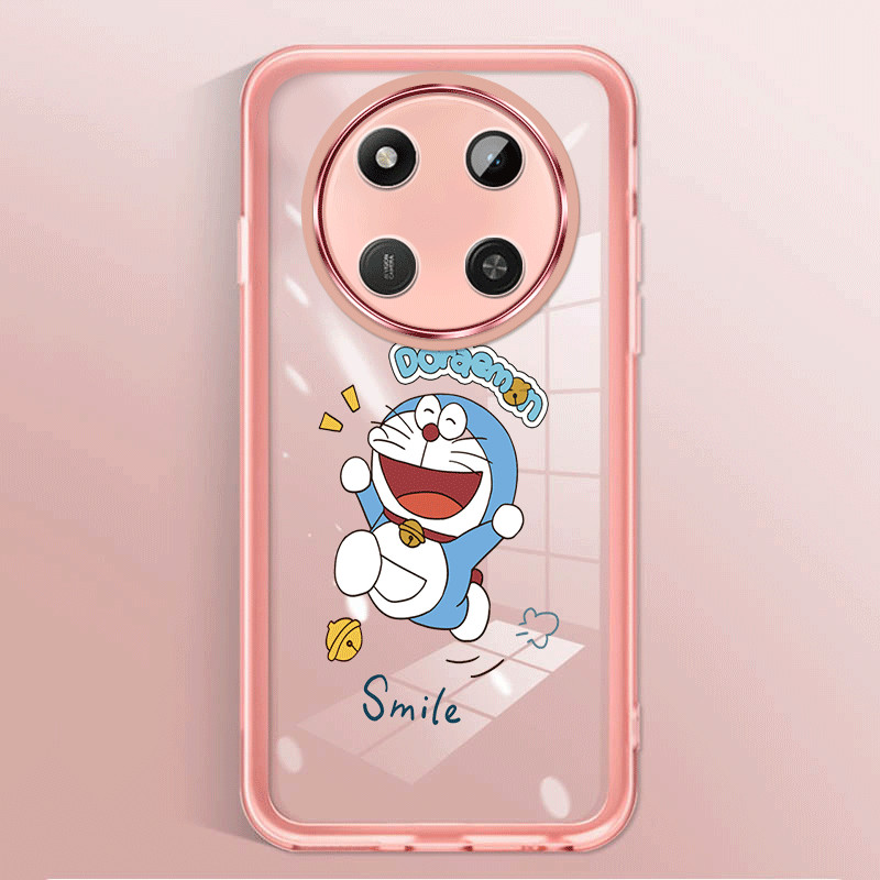 Honor X9C 5G X9C Shiny Cartoon Cute Smart Doraemon Happy Cat Crystal ...