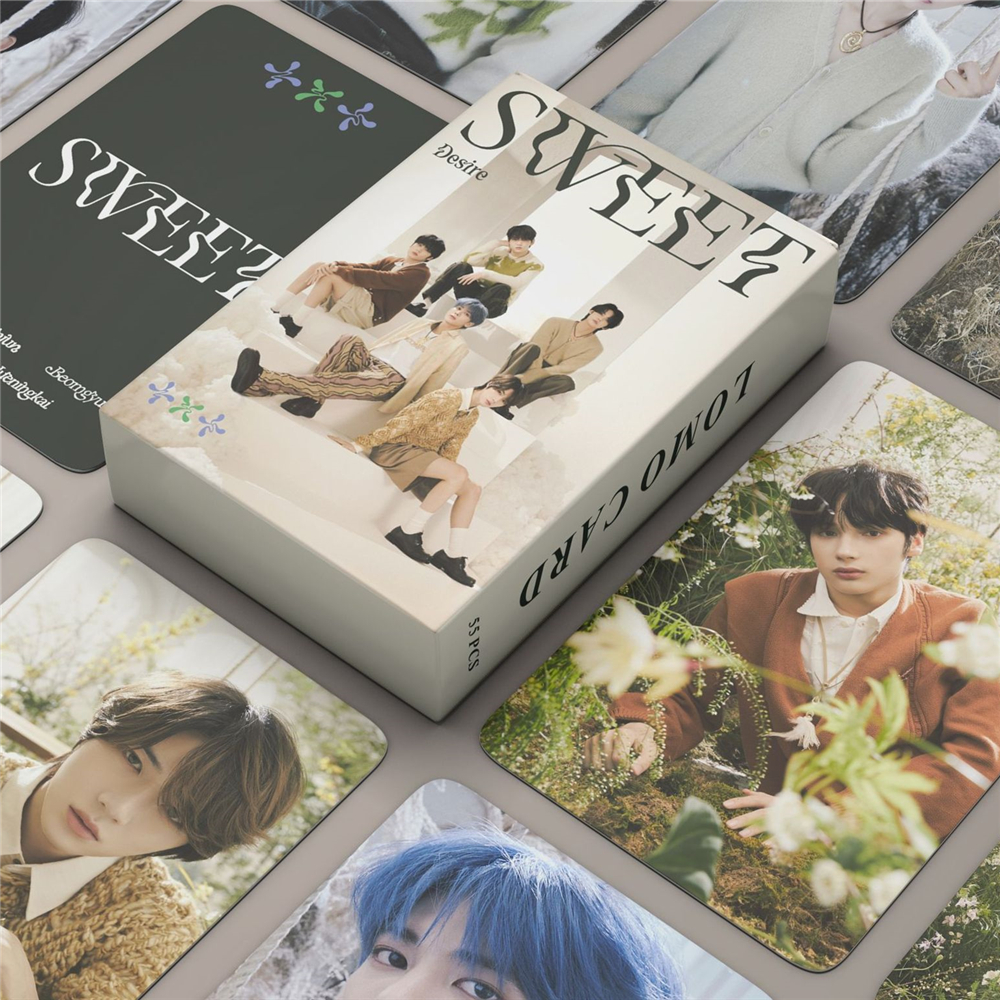 55Pcs/Box TXT Photocards Thursday's Child Album Lomo Card GOOD BOY GONE ...