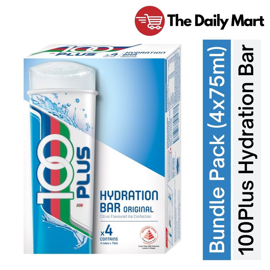 100PLUS Hydration Bar Ice Cream (Multipack of 4) - 100 Plus | Lazada ...