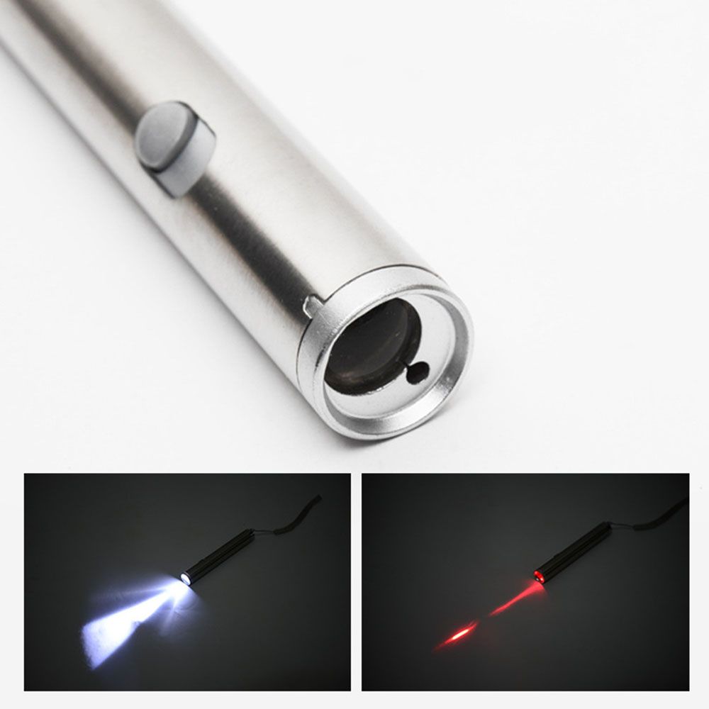 Tool Cats 2 In Interactive Funny Pet LED Light Pointer Cat Play Chaser ...