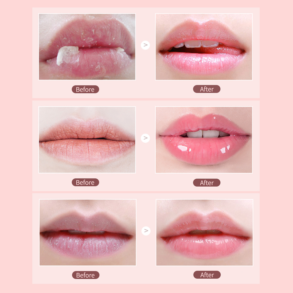 QIBEST Lip Sleeping Mask Moisturizing Lip Balm Lightening Lip Line ...