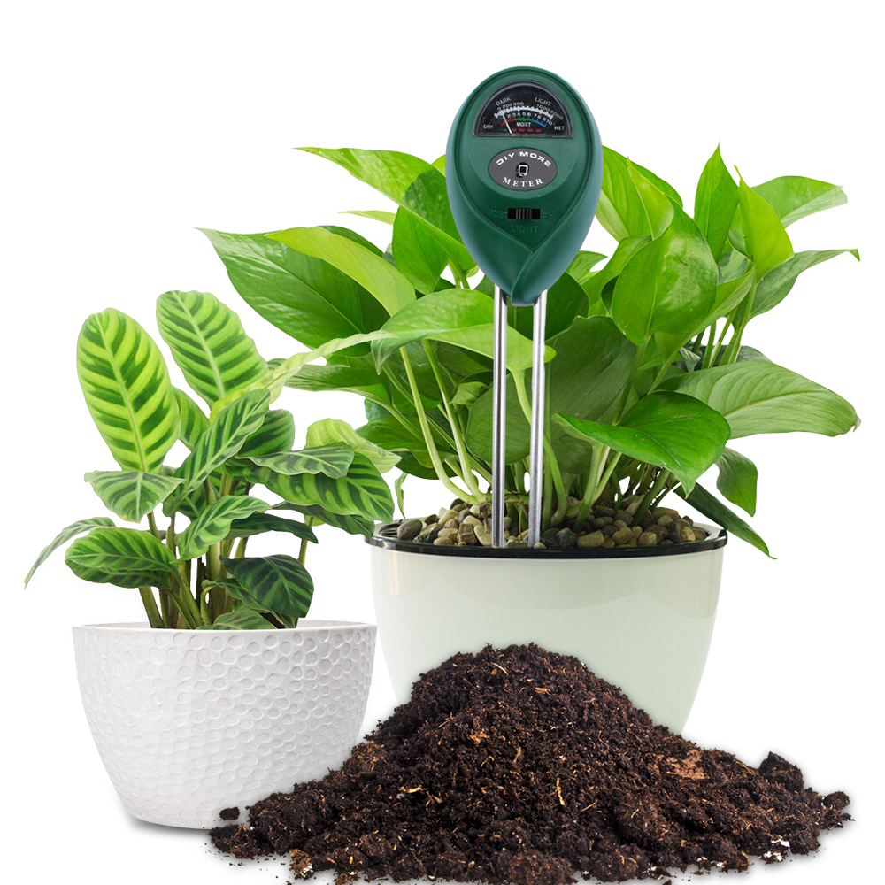 Soil Moisture Meter 3 In 1 Soil Ph Meter Soil Tester Soil Water Acidity ...