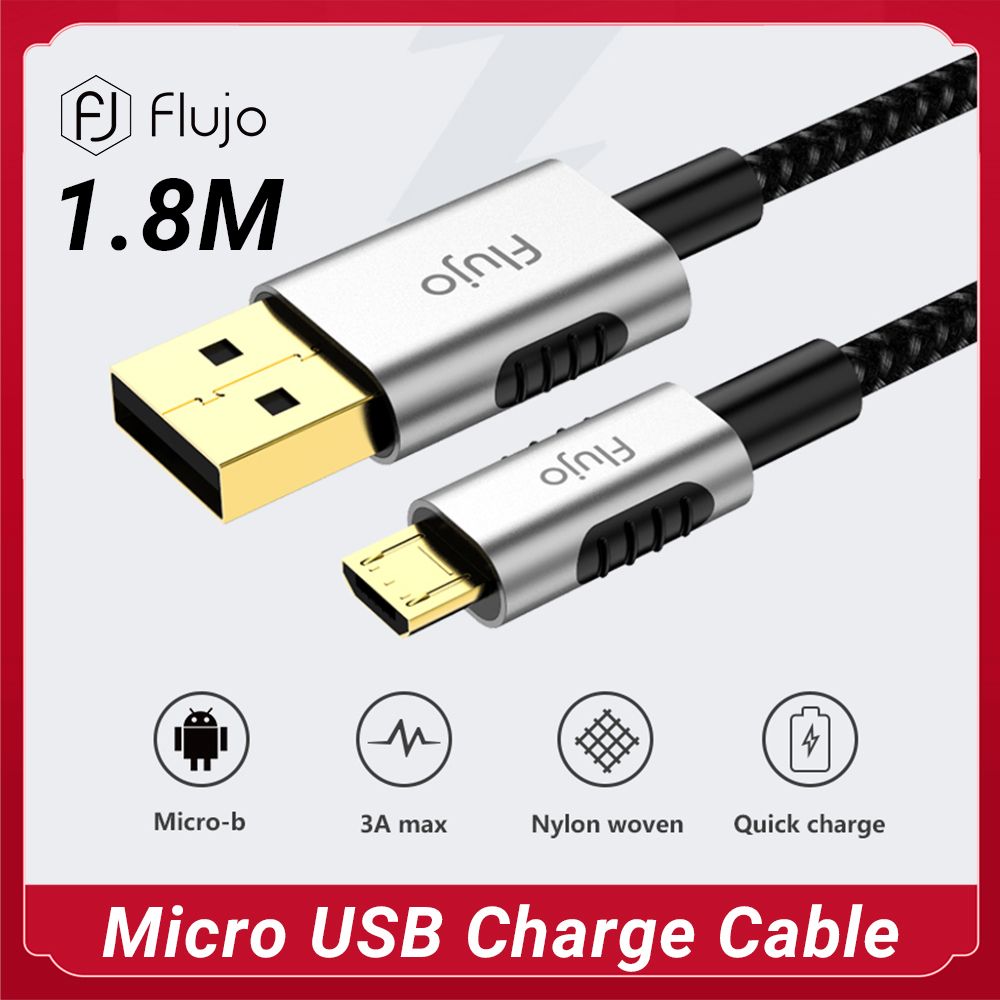 Flujo Android Charging Cable USB 2.0 Micro USB Charging&Data Cable ...
