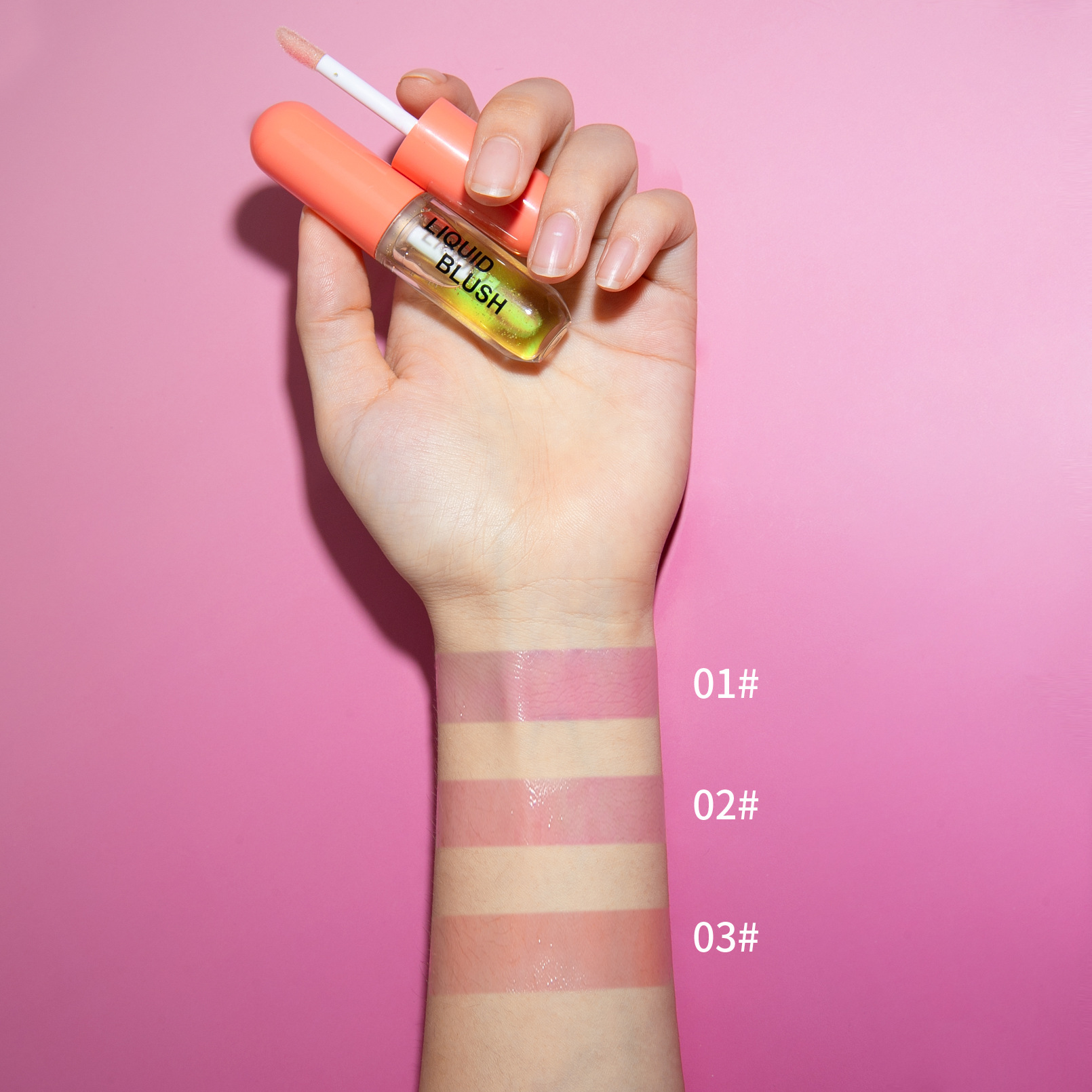 Aweisuan Hot Sale Liquid color changing powder blusher oil moisten ...