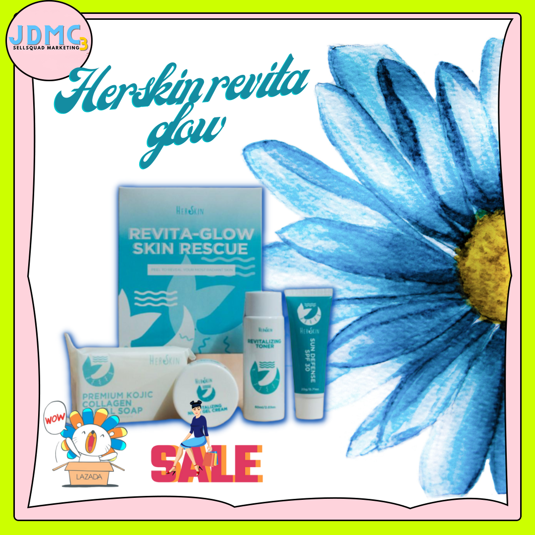 RESELLER PACKAGE 10SETS OF Original HerSkin Revita-Glow Skin Rescue Set ...