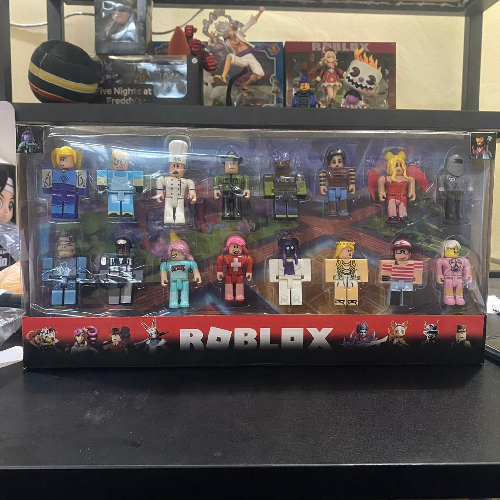 Figure ROBLOX Box Set isi 12 Mainan Anak Topper Kue | Lazada Indonesia