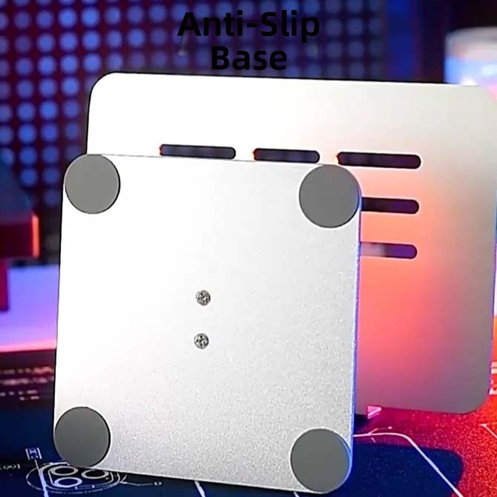 Sturdy Base 360 Degree Rotatable Tablet Stand Silicone Carbon Steel ...