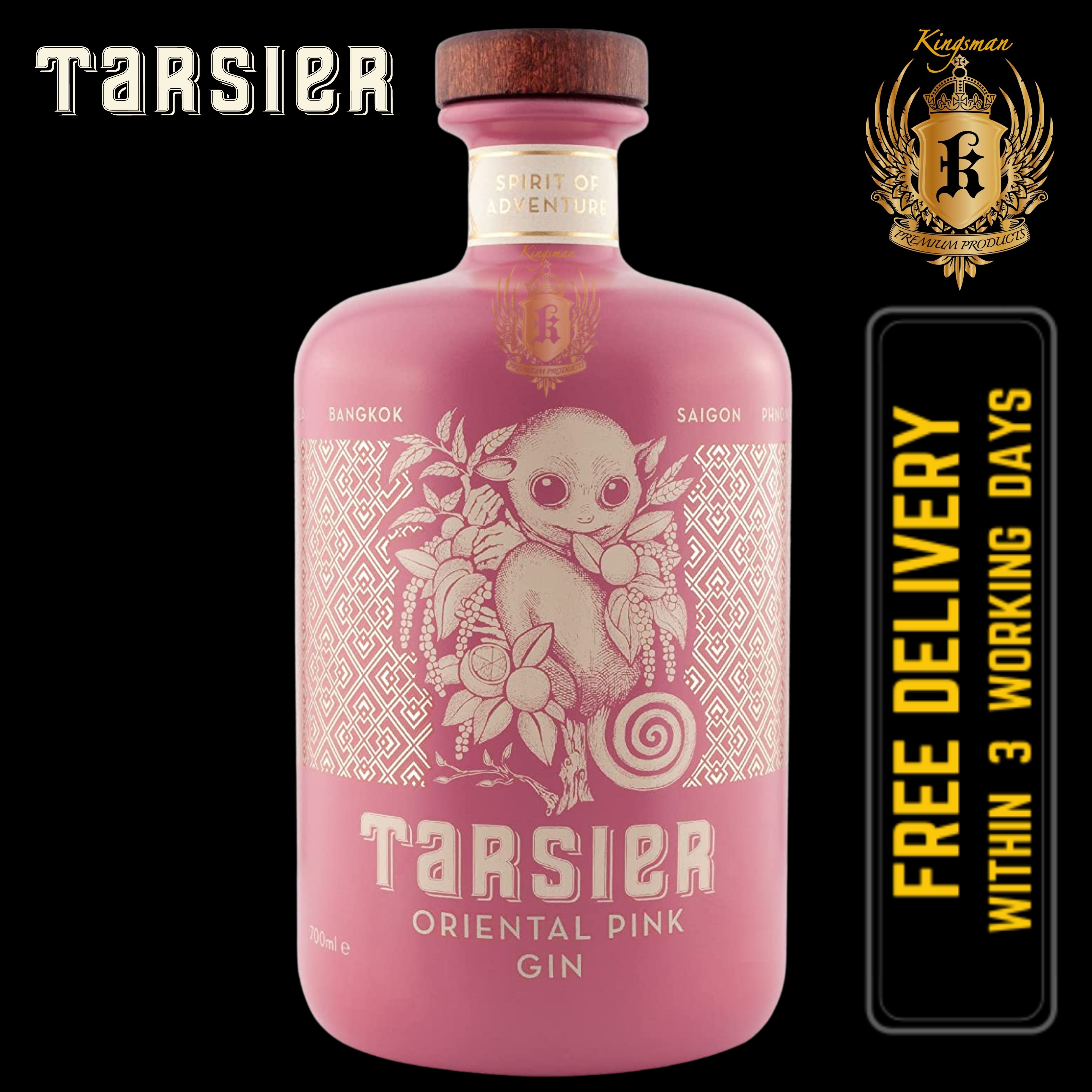 Tarsier Oriental Pink Gin 700ml | Lazada Singapore