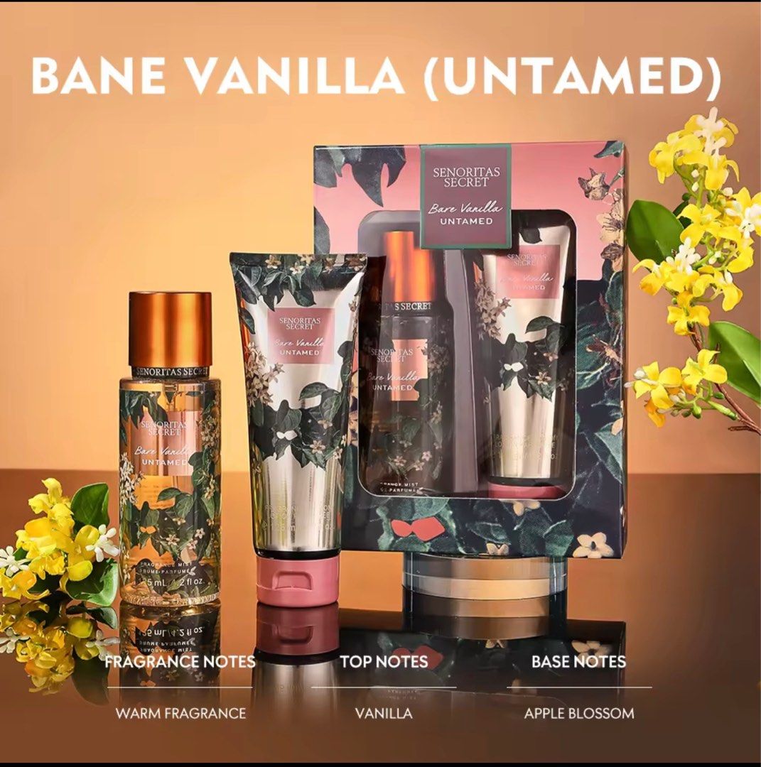 Senoritas Secret Combo Set 2in1 Bare Vanilla Untamed | Lazada