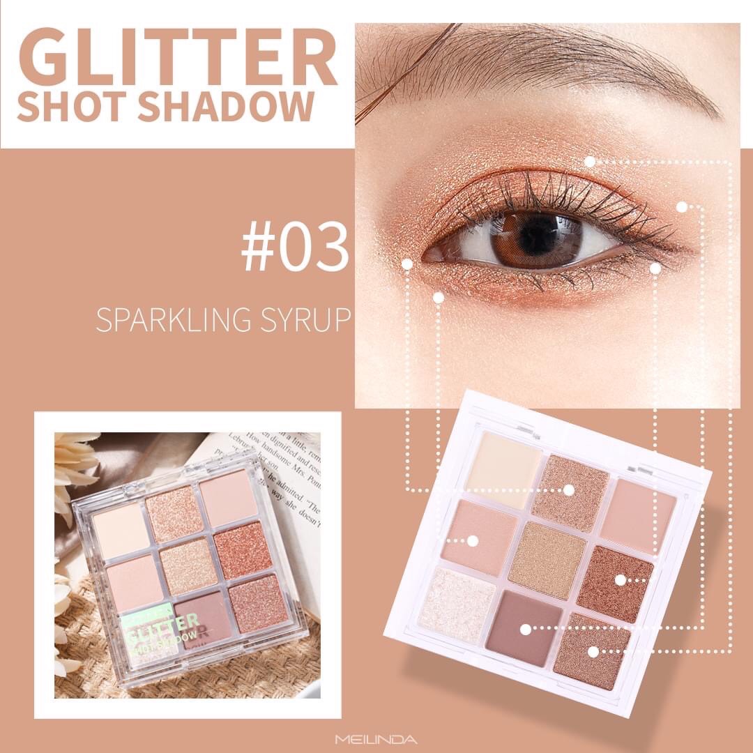Mei Linda Gliter Shot Shadow Eyeshadow เมลินดา กลิตเตอร์ ชอต อายแชโดว์ ...