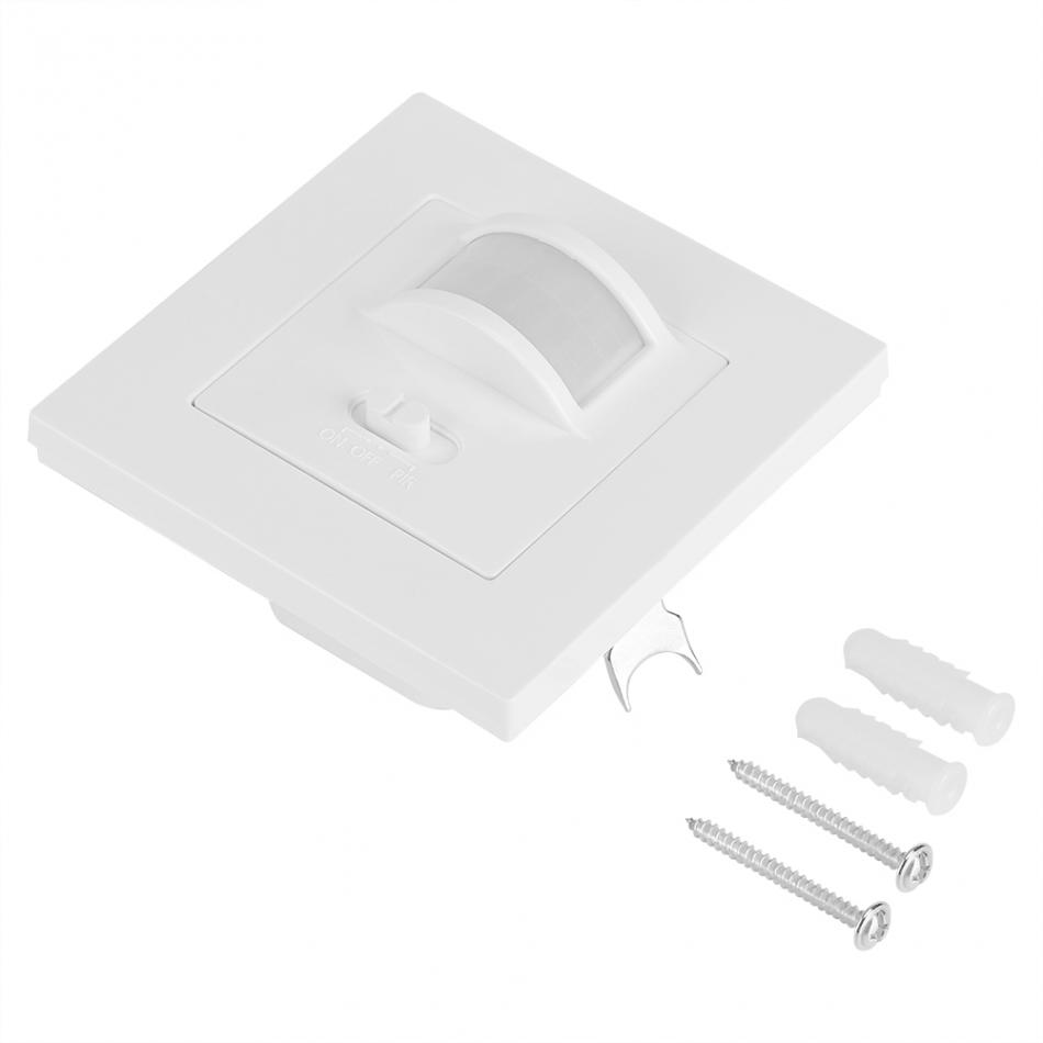 【TopazTrove】AC 110V-240V Infrared Motion Sensor Recessed Wall Lamp ...