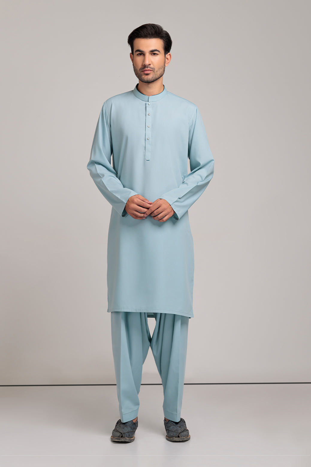 Bonanza Satrangi Men's Unstitched Fabric AASMAAN (USGZC24-03) | Daraz.pk