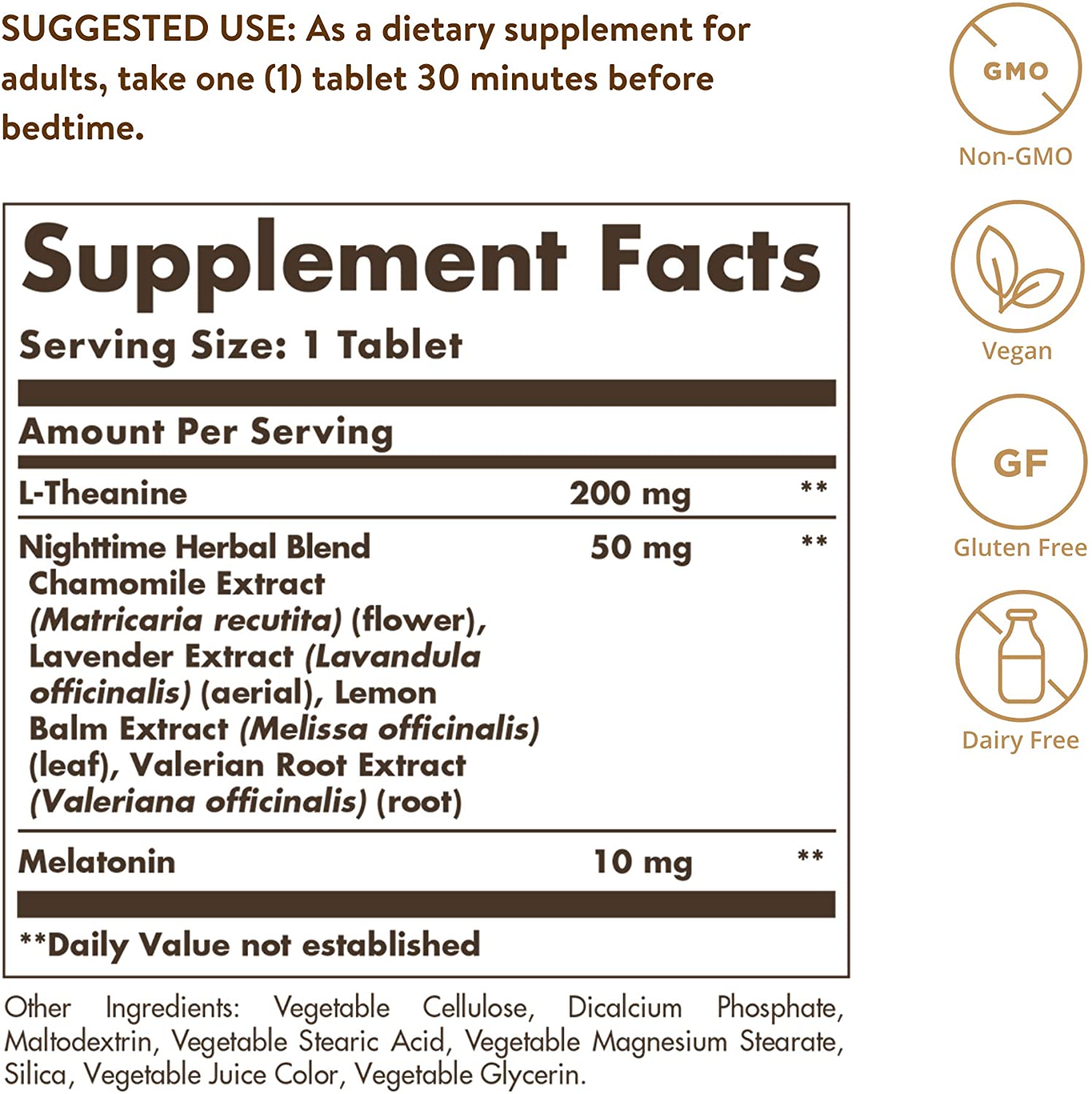 (Solgar®) Triple Action Sleep 30 or 60 Tri-Layered Tablets ผ่อนคลาย ...