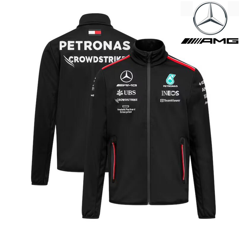 2023 Newest F1 Racing Suit + Mercedes AMG Petronas Team F1 Softshell ...